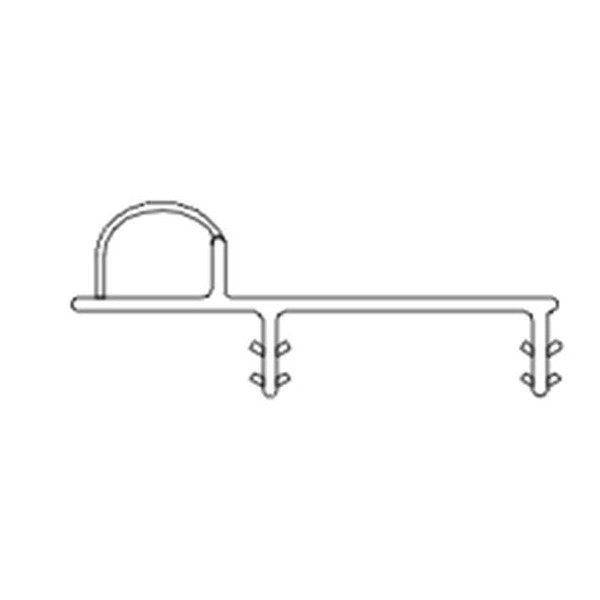 Marvin Single & Double Hung Top Check Rail Weatherstrip V920 - Beige