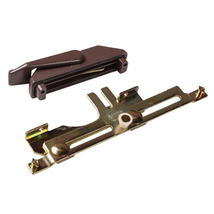 Truth Hardware Casement Window Multi-Point Sash Lock Assembly - Brown