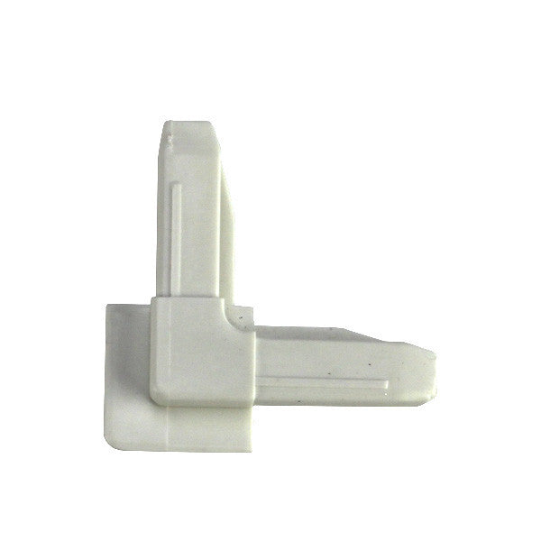 Window Screen Corner Key 3/8 inch Frame, Plastic - White